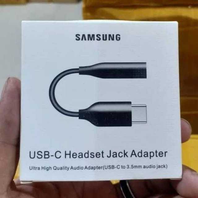 Samsung Adapter Converter Jack Original USB Type C To Audio Jack 3.5MM ...