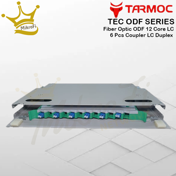 Odf/otb 12 Core LC Fiber Optic Complete Rackmount | Odf 12C LC | Shopee ...
