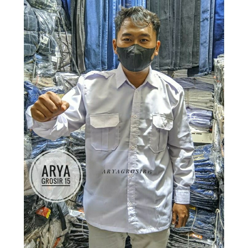 KEMEJA 2nd Pocket Shirt Uniform PDH PDL ASN Local Government PILOT ...