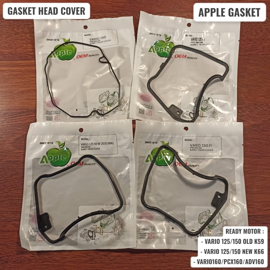 RUBBER GASKET FOR DECKSEL COVER VARIO 125/150 OLD VARIO 125/150 NEW ...