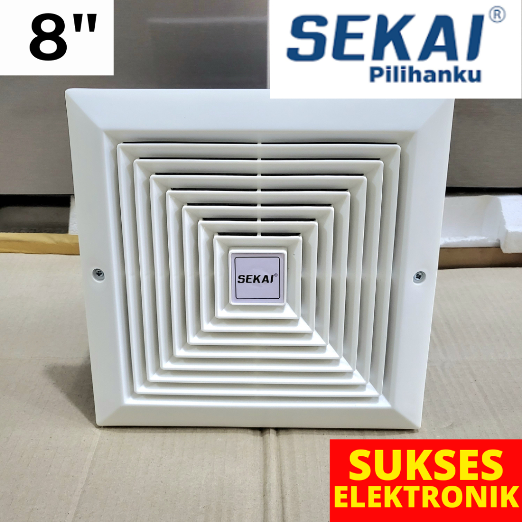 Sekai 8 IN 1 Way Exhaust Fan / Kitchen Bathroom Odor Suction Fan Blower ...