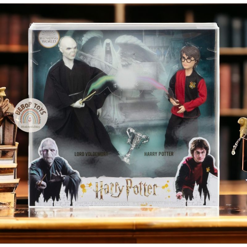 Harry POTTER (10inch) VS LORD VOLDEMORT (12inch) DOLLS 2-PACK GIFT SET ...