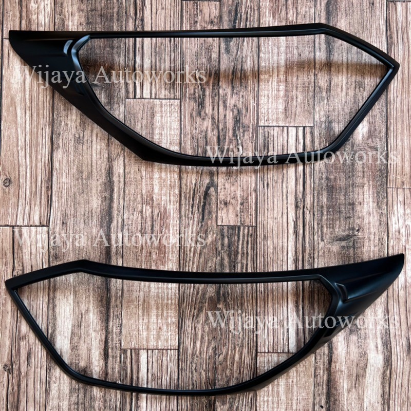 HITAM Calya Sigra Headlight Garnish 2016-2023 Matte Black | Shopee Malaysia
