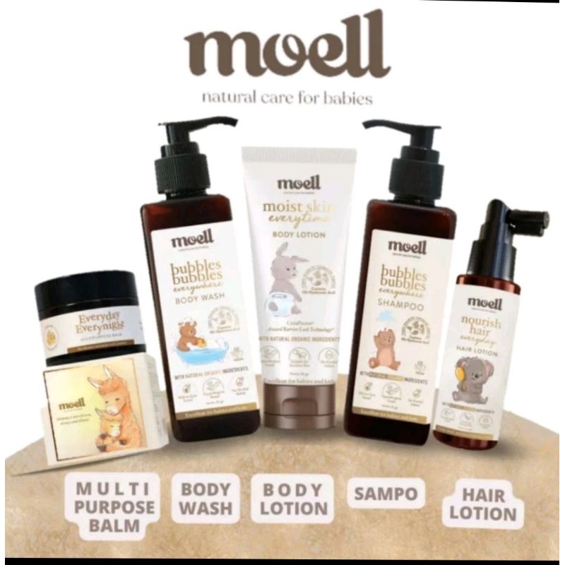 Moell hair lotion-moell shampoo-moell body lotion-moell multipurpose ...