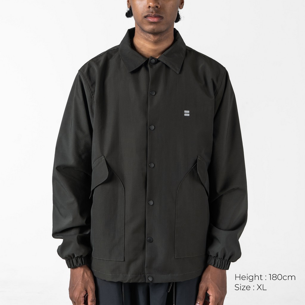 HIJAU Trigger Coach Jacket Bodypack Jacket - Dark Green | Shopee Malaysia