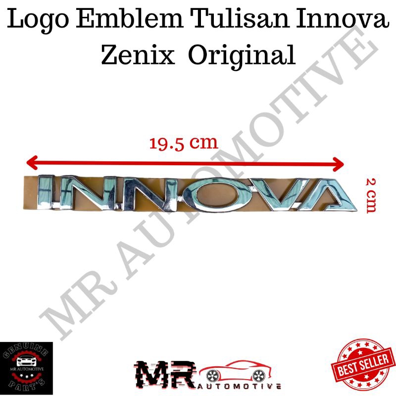 Original Innova Zenix Emblem Logo | Shopee Malaysia