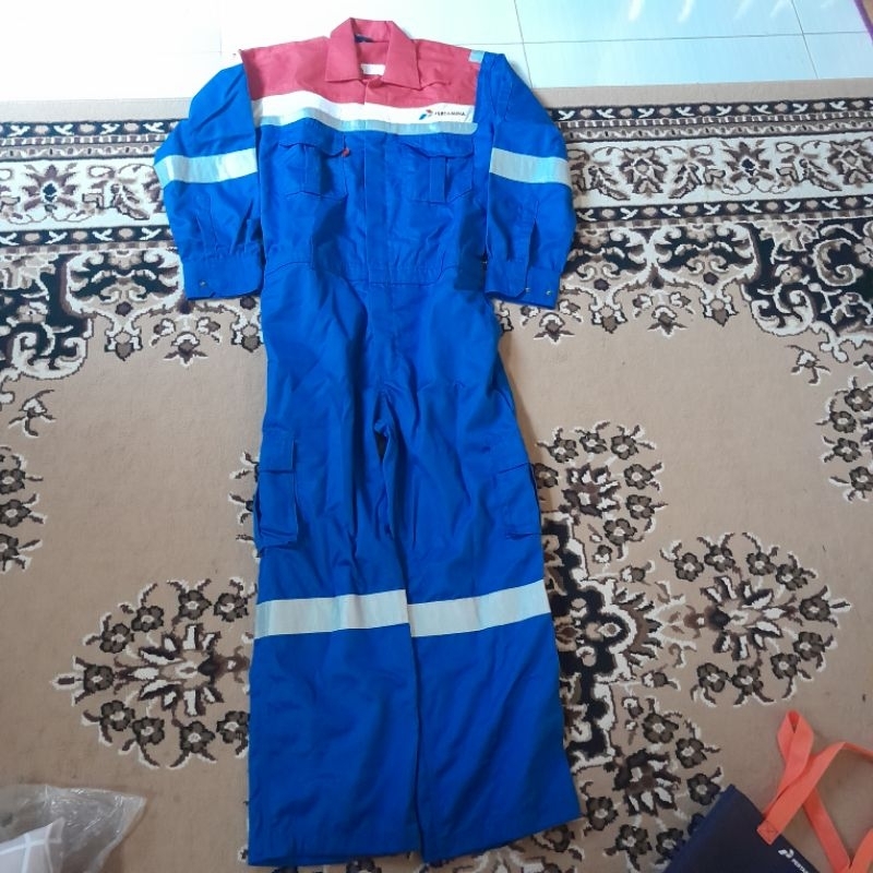 Wearpack katelpack coverall covrol nomex dupont pertamina | Shopee Malaysia