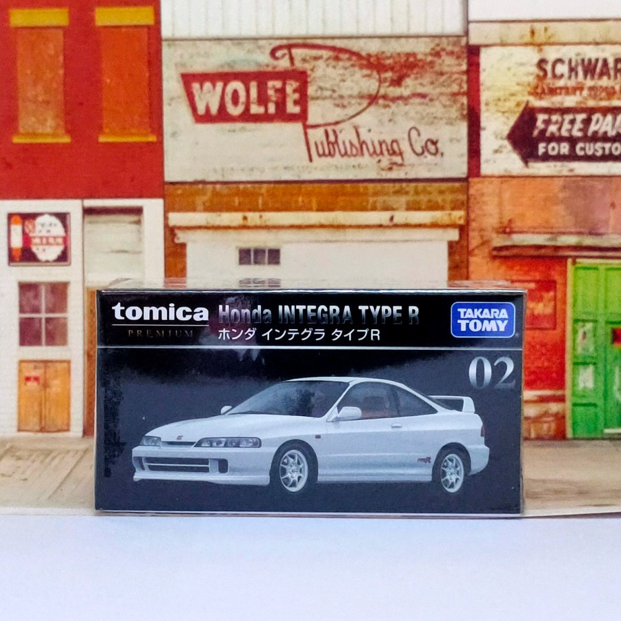 Tomica premium 02 HONDA INTEGRA TYPE R Diecast Takara Tomy Car price ...