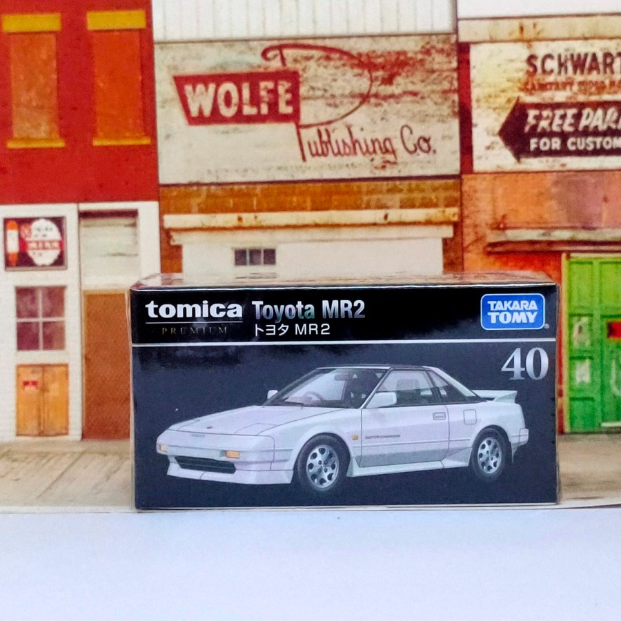 Tomica Premium 40 Toyota MR2 white Diecast Car Takara Tomy Price ...