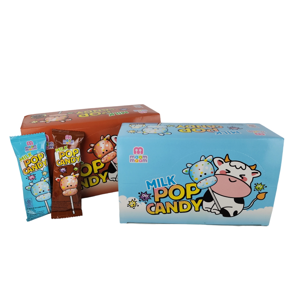 Milk Pop Milk Candy 1ds contains 30 Maam Maam Milk Candy Vanilla ...
