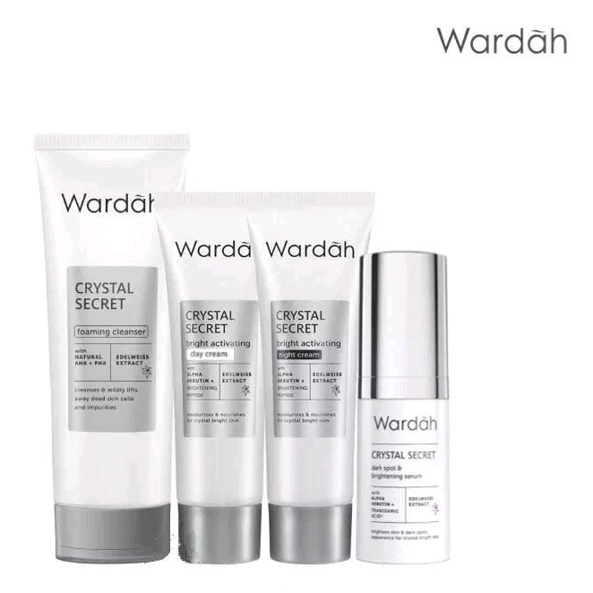 Wardah Whitening Package / Wardah Crystal Secret | Shopee Malaysia