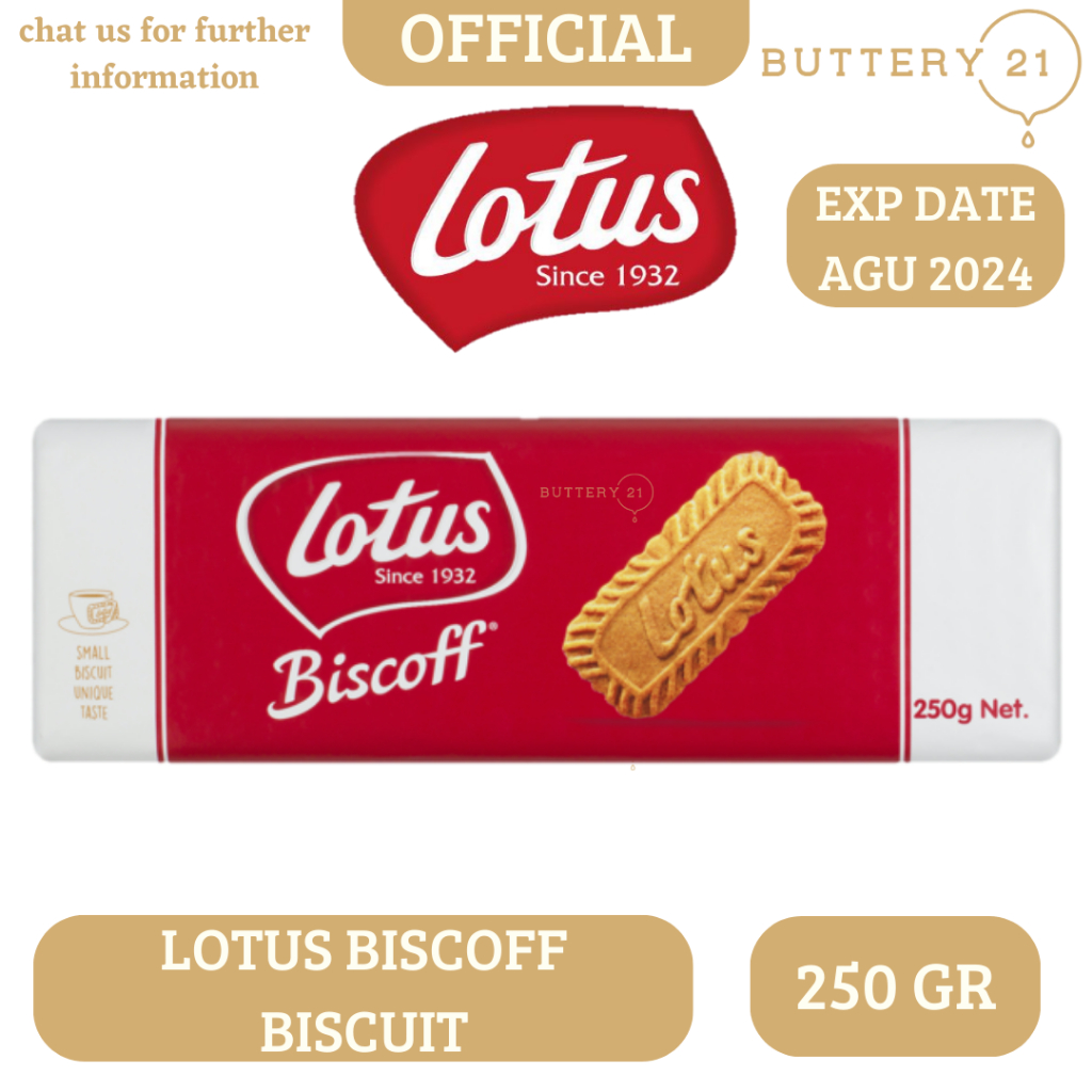 Lotus BISCOFF BISCUIT LOTUS BISCUIT 250 GR | Shopee Malaysia