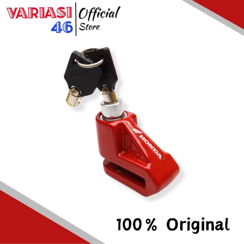 Original Honda AHM Motorcycle Disk Lock Disc Padlock | Shopee Malaysia