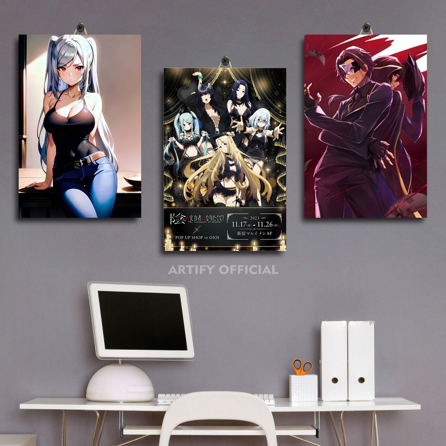 KAYU Waifu The Eminence In Shadow Picture Wall Poster 20X30 | Artify Official| The Emission In ...