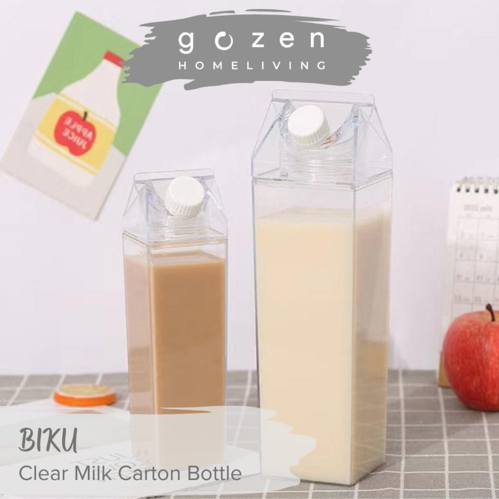 [GOZEN]BIKU Aesthetic Drinking Water Milk Bottle Tumbler Aesthetic Tea ...