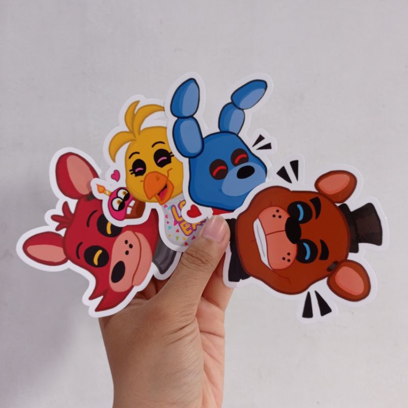 Fnaf vinyl Sticker pack | Five Nights at Freddy's sticker pack | Shopee ...