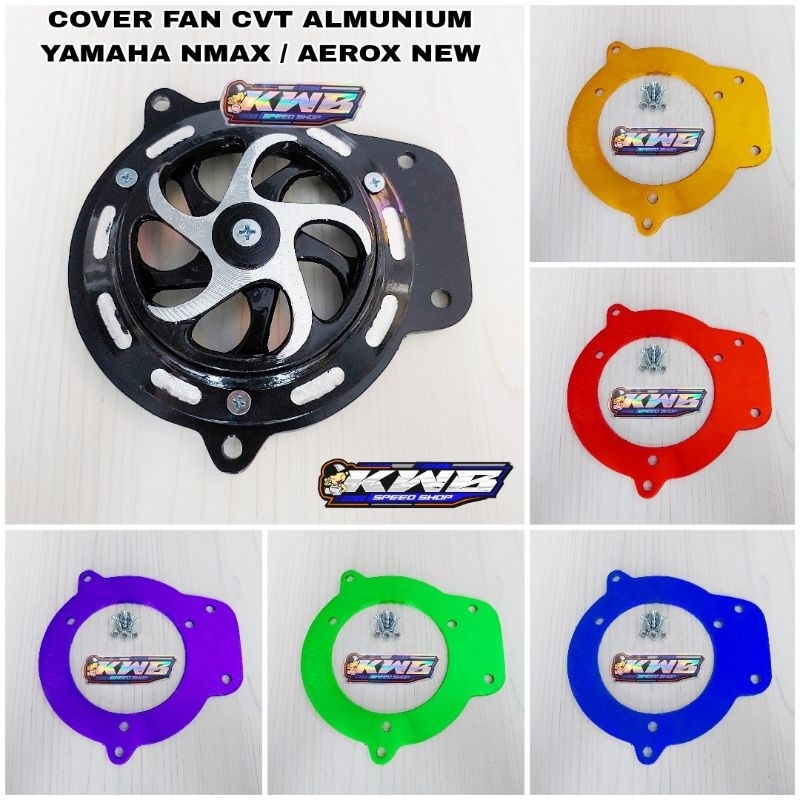 CVT fan Cover CVT aluminum pnp yamaha nmax new / aerox new fan Cover ...