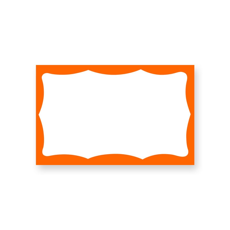 Graffiti Hello My Name Is Type 2 Sticker Orange Vinyl Material - Latest ...