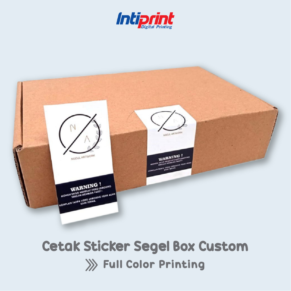 Print box package seal stickers / Custom packaging seal stickers ...