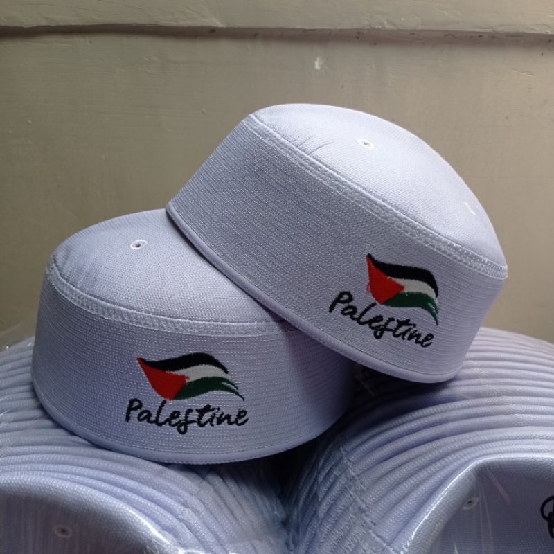 PUTIH Palestinian Caps Malaysian White Palestinian Caps Palestine ...