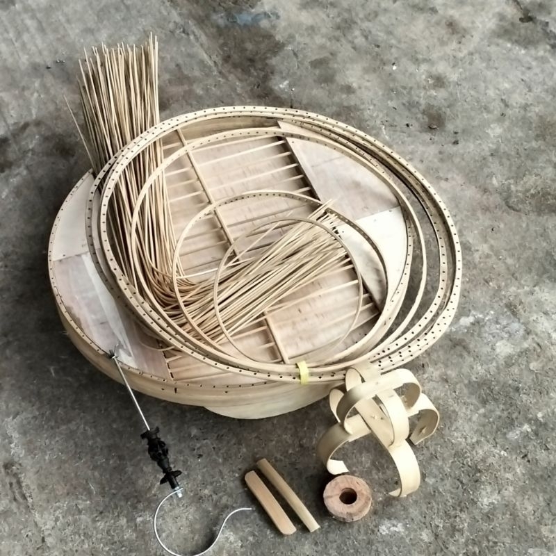 {AMBRUKAN) Magpie Cage Hook NO. 3 (DM 53 CM) Ready To Assemble Complete ...