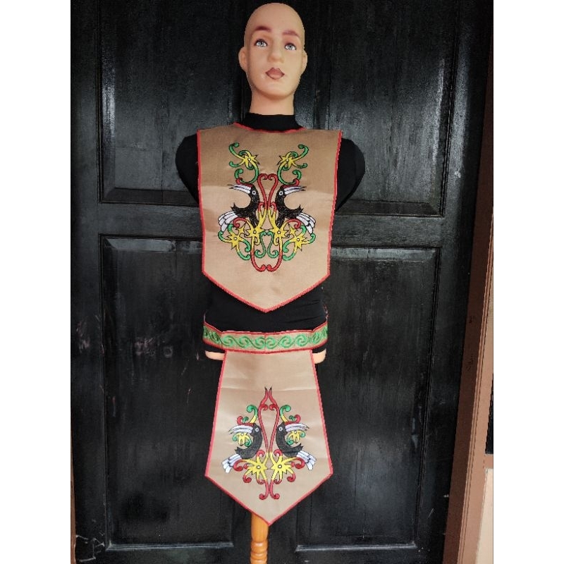 Godeblag Men's dayak Traditional Dress Dance Accessories | Shopee Malaysia
