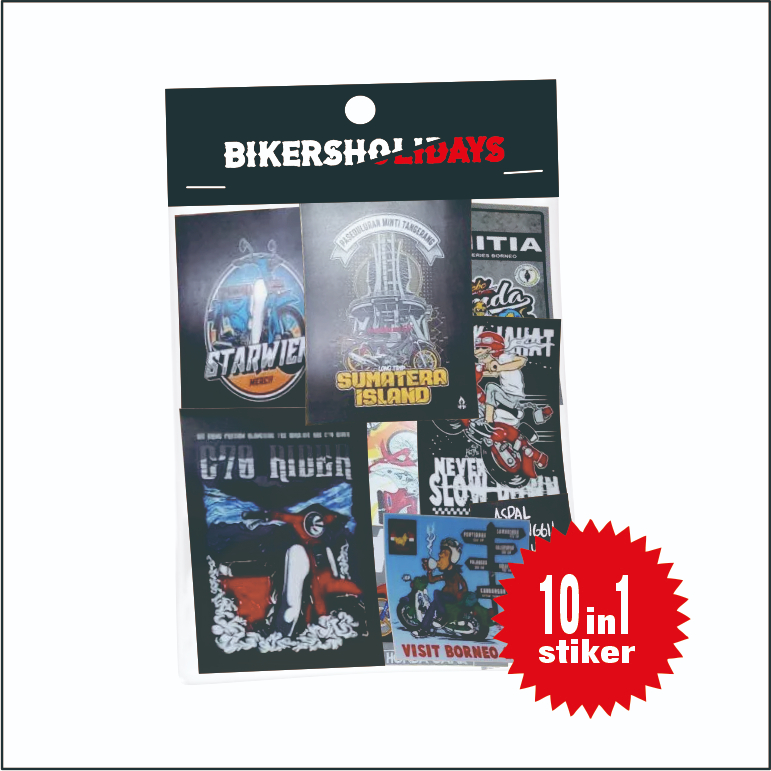Jamboree c70 Sticker/honda Community event Sticker c70 - pack Of 9 ...
