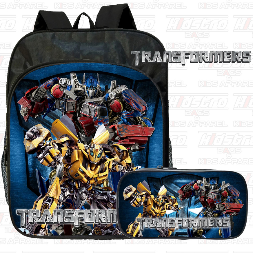 Transformers Optimus Prime Bumblebee Backpack model Kindergarten ...