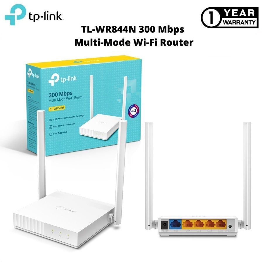 Tp-link TL-WR844N 300Mbps Wi-Fi Router Multi-Mode M1 | Shopee Malaysia