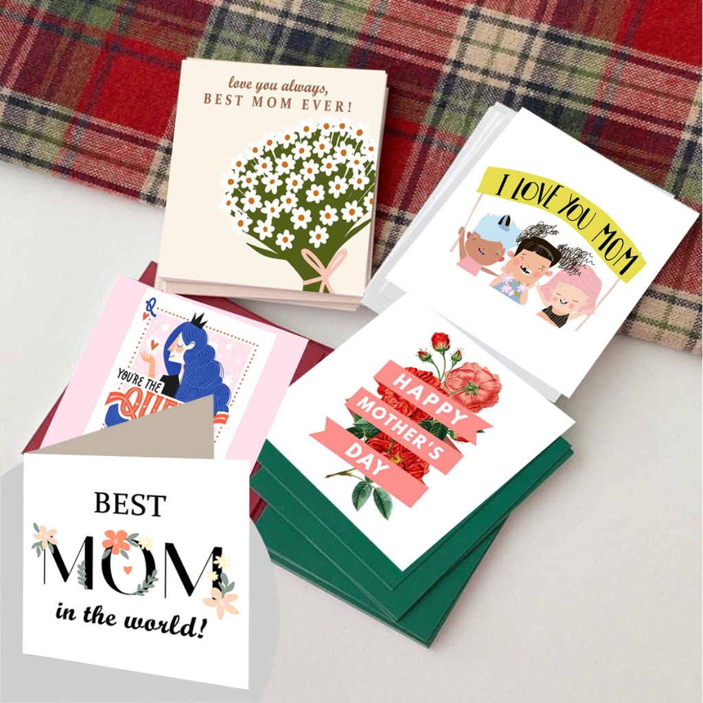 Happy Mother's Day Greeting Card (Mom 01) / Happy Mother's Day / Mom's ...