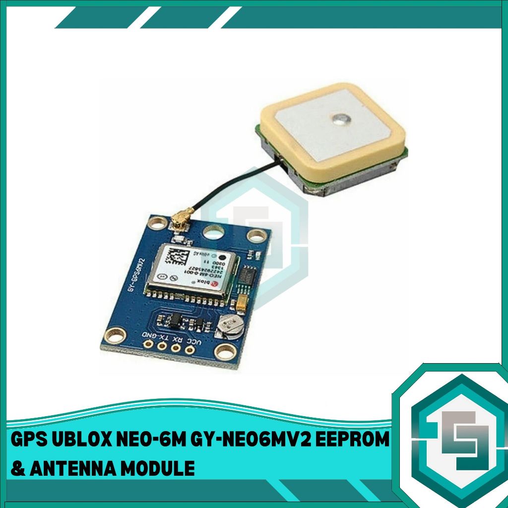 Gps UBLOX NEO-6M GY-NEO6MV2 EEPROM & ANTENNA MODULE | Shopee Malaysia