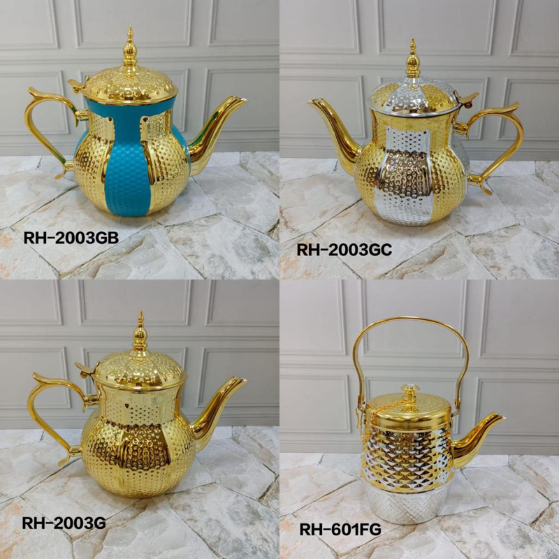 Teko Ibrik/Gahwa Tea/Teko sahi/Teko Steenlish Steel/Kettle/Teko Turkey ...