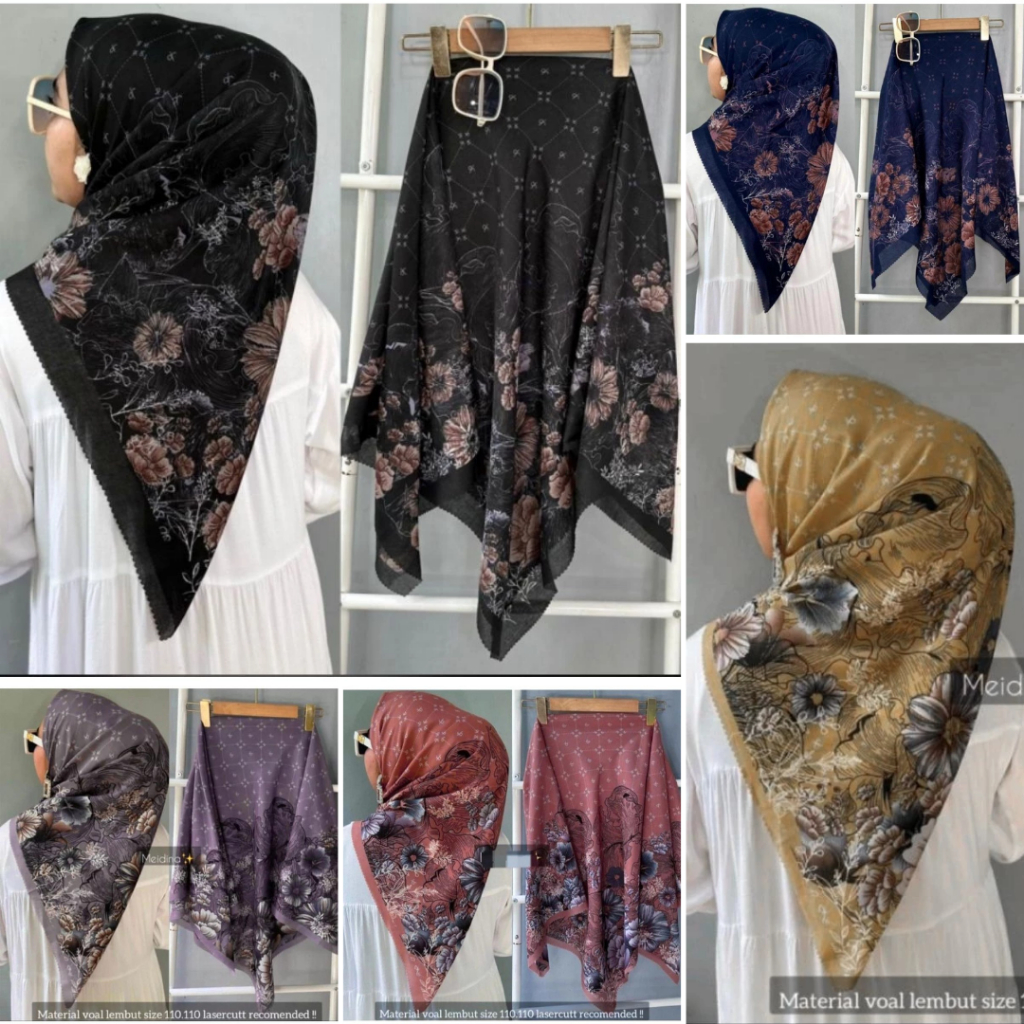Premium Rectangular Pleated Hijab Hijab Rectangular Hijab Hijab With ...