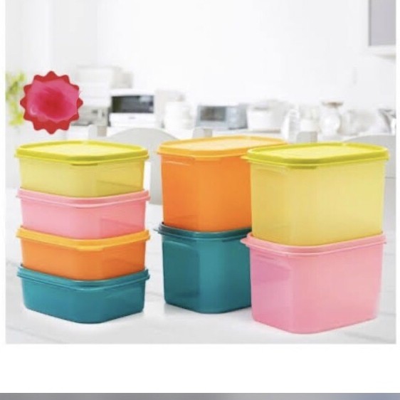 - Colorful Rectangular Tupperware Set | Shopee Malaysia