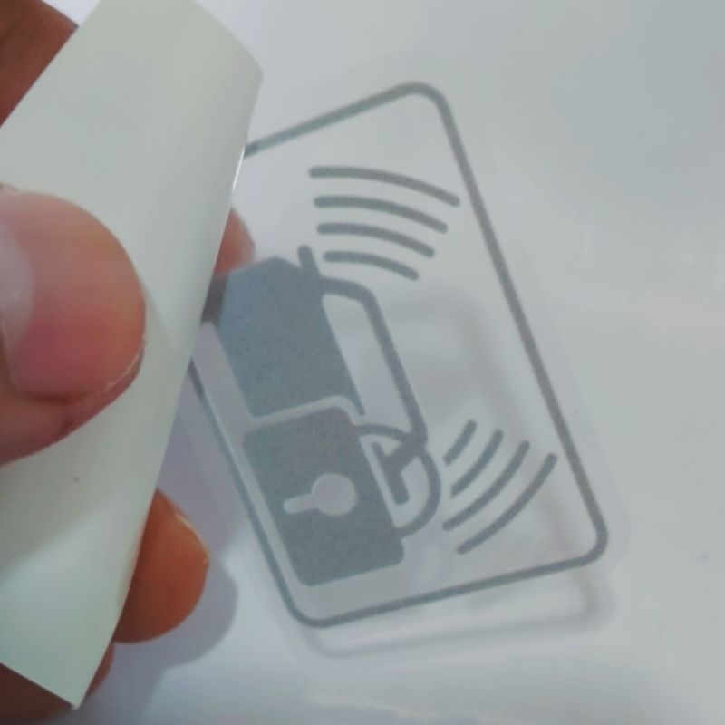 Security system sticker (1 set contains 2 pcs) | Shopee Malaysia