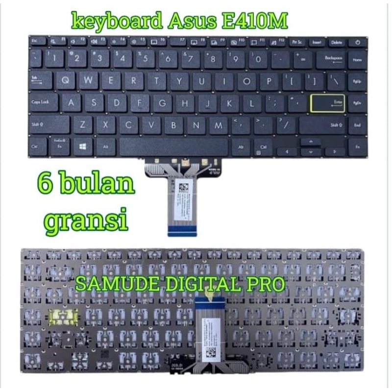 Asus E410 E410M laptop Keyboard | Shopee Malaysia