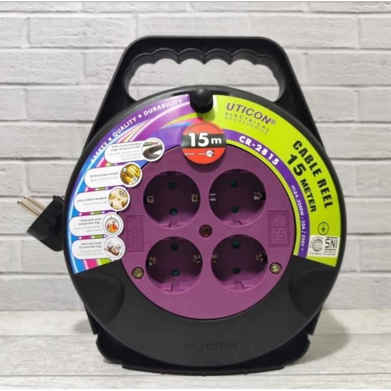 Cable ROLL BOX 4-hole 15 METER ROLL BOX Cable SNI HIGH QUALITY | Shopee ...