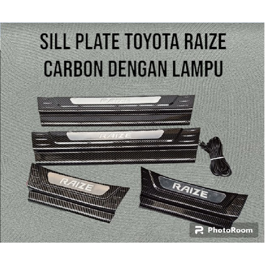 Toyota Raize Omami Door sill plate/ Car Door sill Panel/ side sill ...