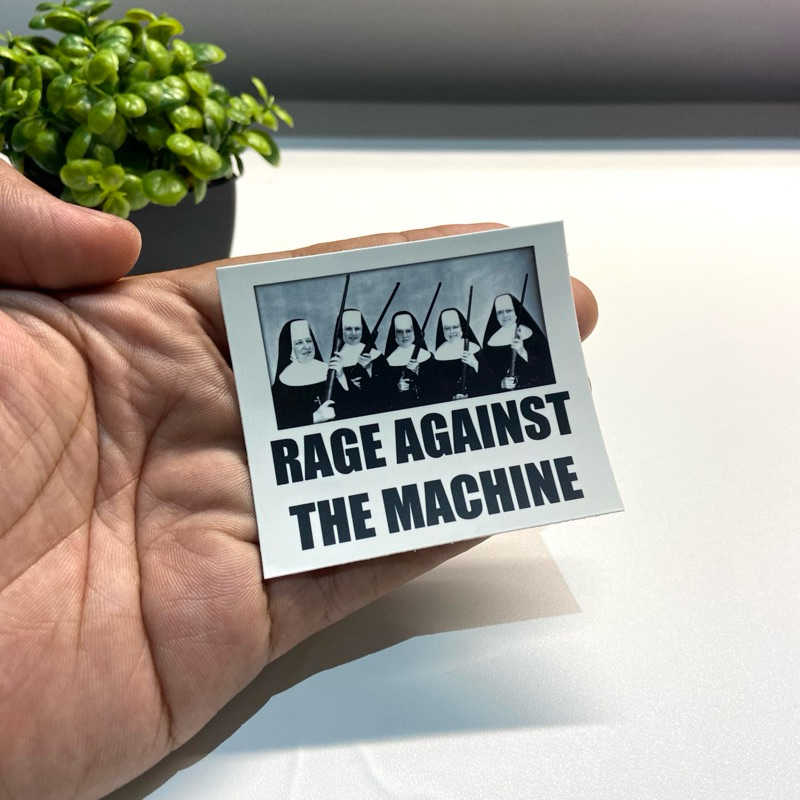 Sticker RAGE AGAINST THE MACHINE | Shopee Malaysia