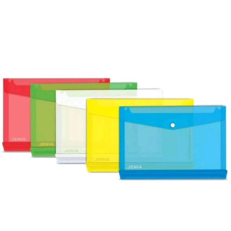 Transparent Plastic FOLIO F4 Button MAP Document/1-Button Plastic ...