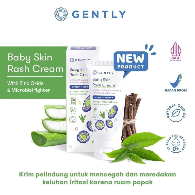 Gently Baby Skin Rash Cream | Diaper Rash Cream | Shopee Malaysia