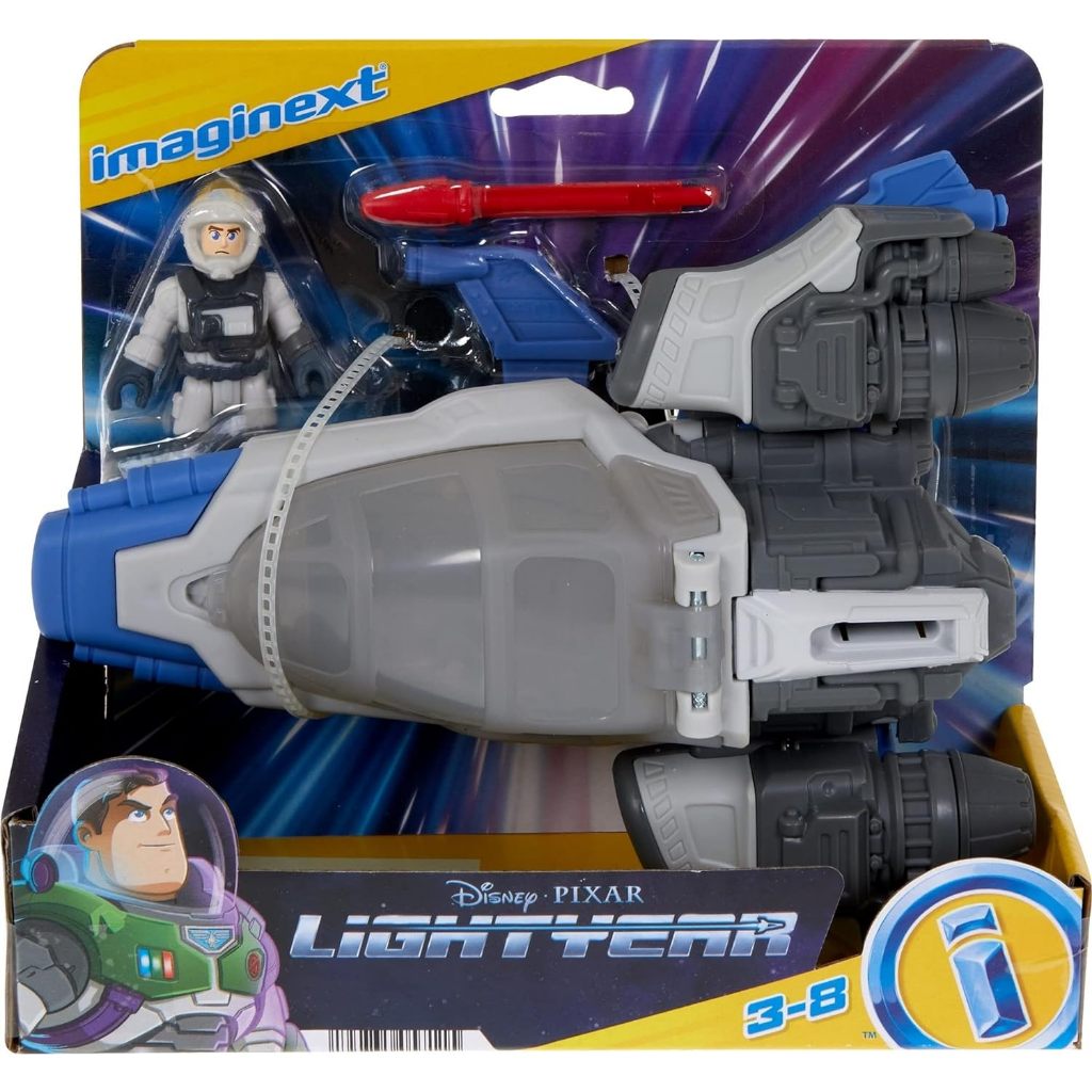 Xl-01 Explorer Buzz Lightyear Imaginext Hyperspeed Spaceship Disney ...