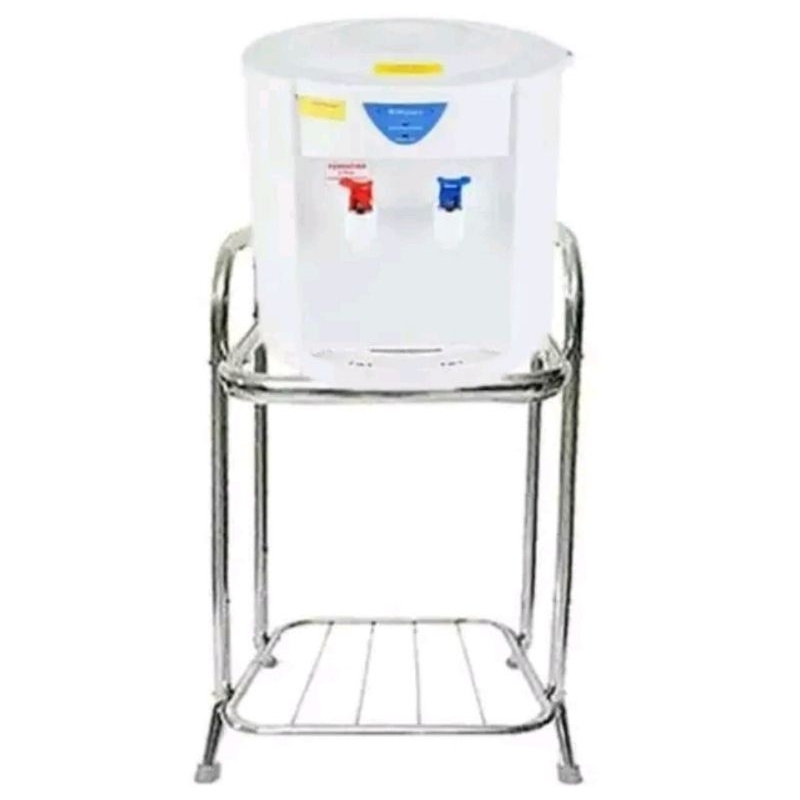 2 tier stainless steel dispenser legs dispenser rack | Shopee Malaysia