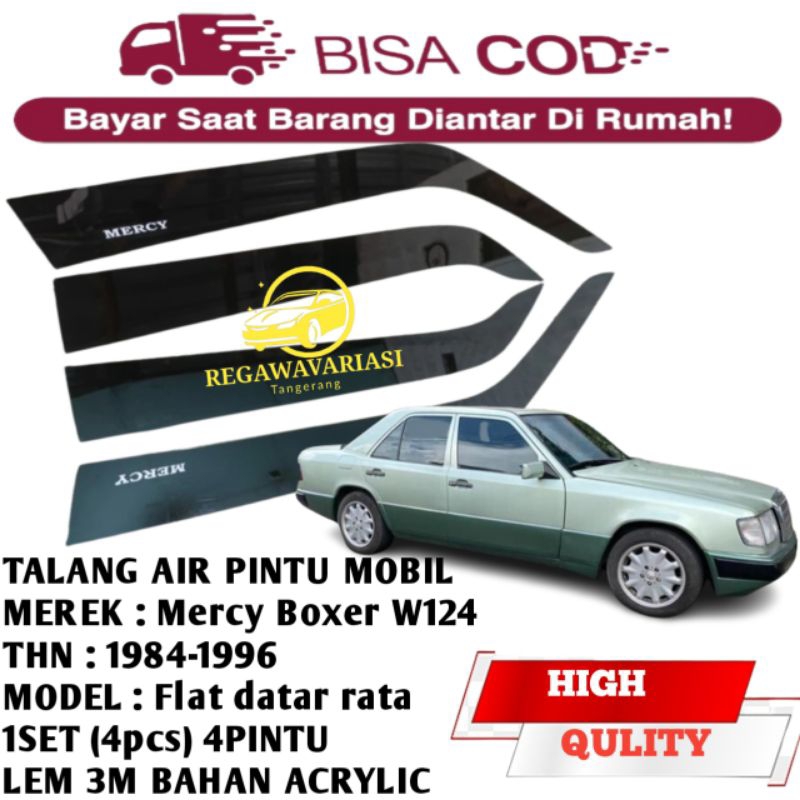 Mercy Boxer W124 car water gutter 1984-1996 flat model | Shopee Malaysia