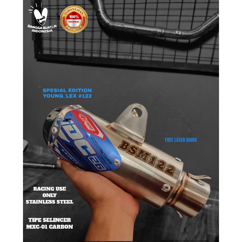 RBT Silinser slincer exhaust gtx silincer rkt spec 110cc 125cc 130cc ...