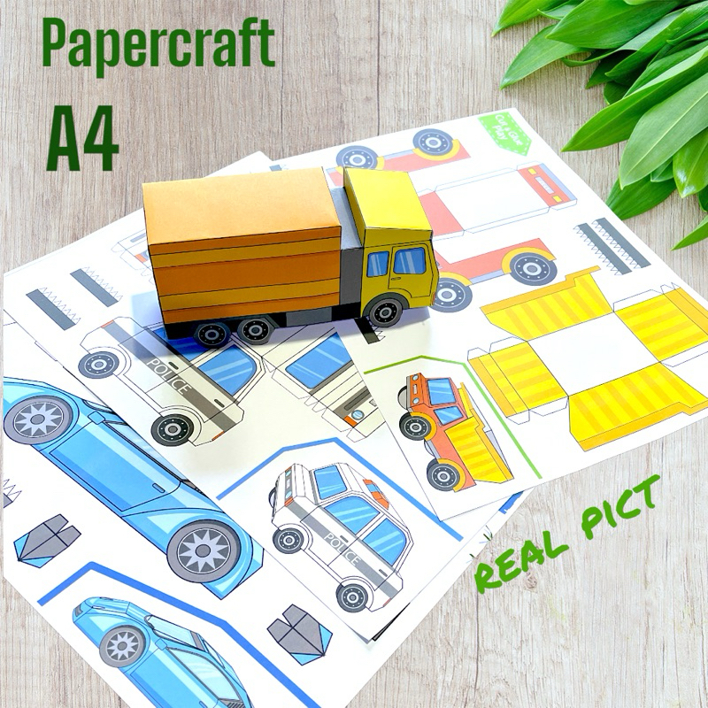 Children's Educational Toy Papercraft Sheets | Shopee Malaysia