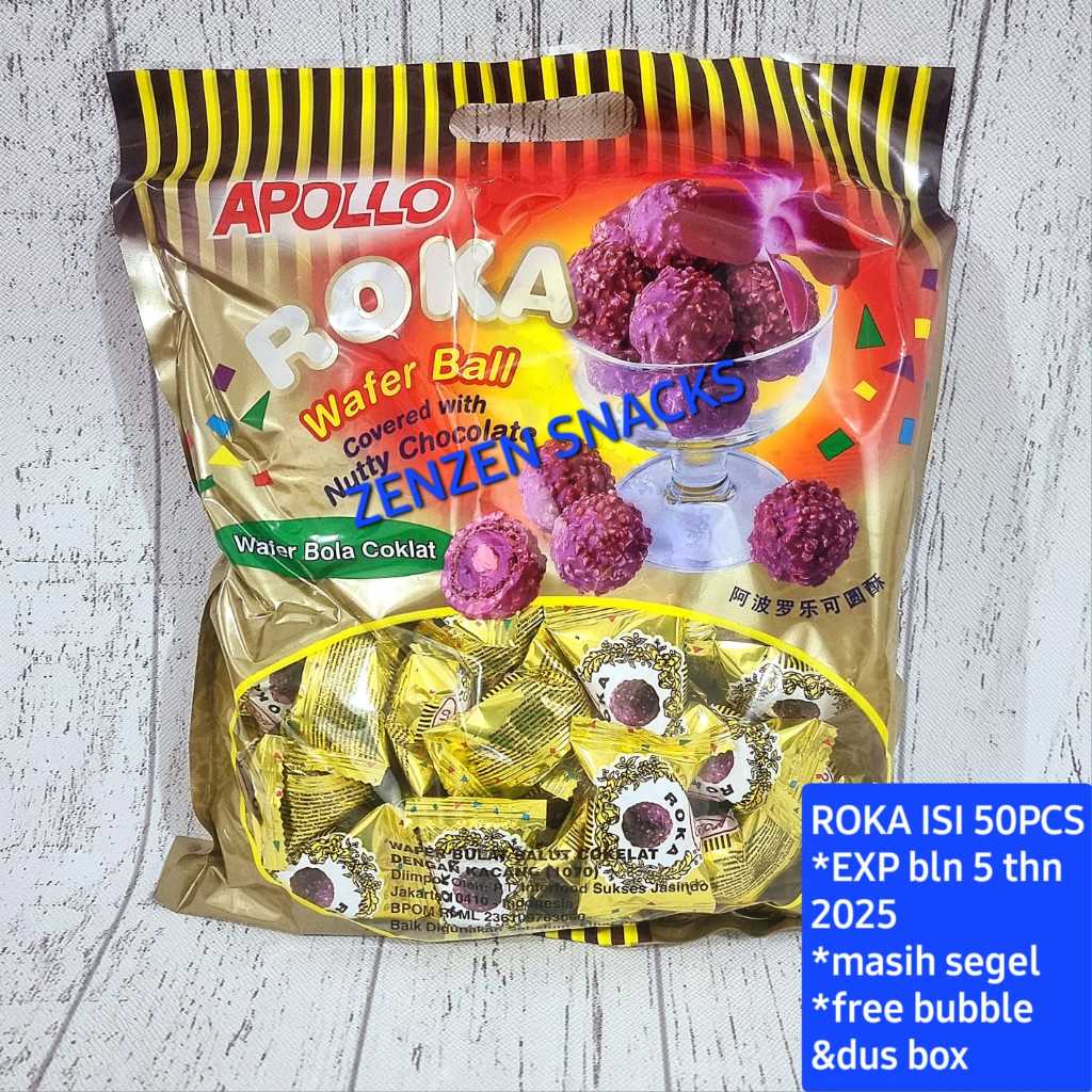 New CHOCOLATE ROKA 50 PCS ED 11 yrs 25 | Shopee Malaysia