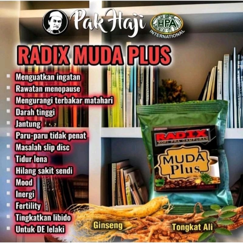 Young radix plus radix busra chocolate sachet packaging @ 25gr | Shopee ...