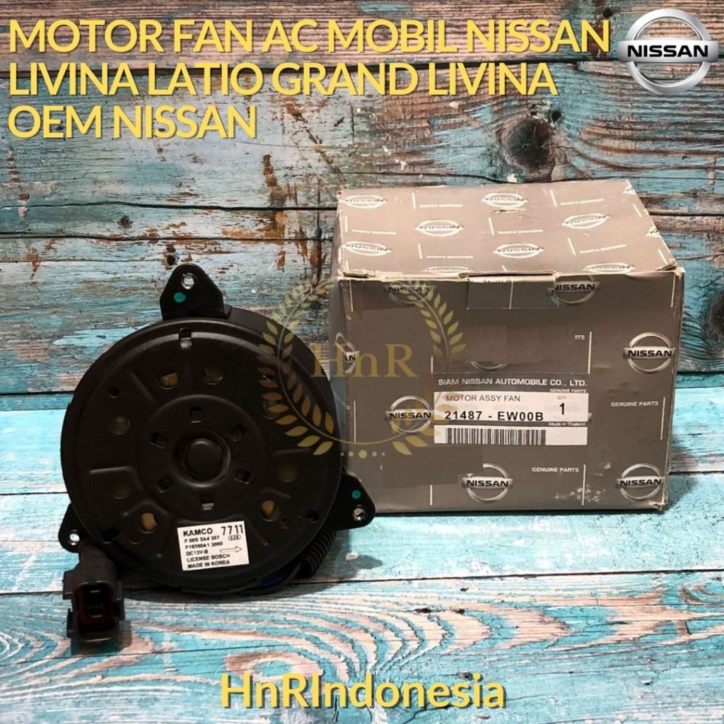 Nissan Livina Latio Grand Livina OEM NISSAN Car AC Radiator Fan Motor ...