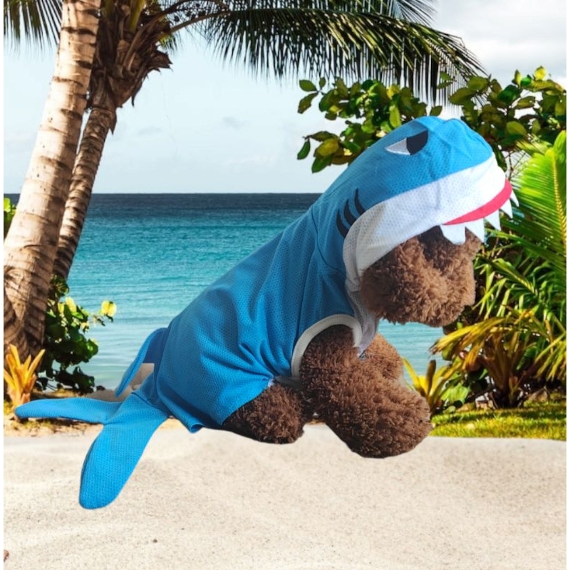 Shark costume for dogs or cats / anabul clothes / shark costume / cute ...